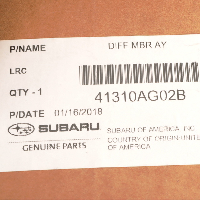 2017-2020 Subaru OEM NEW 17-2020 Subaru Ascent Impreza Front Mount ...