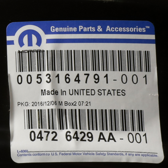 2014-2025 Jeep Wheels 4726429AA | Mopar OEM Parts Outlet