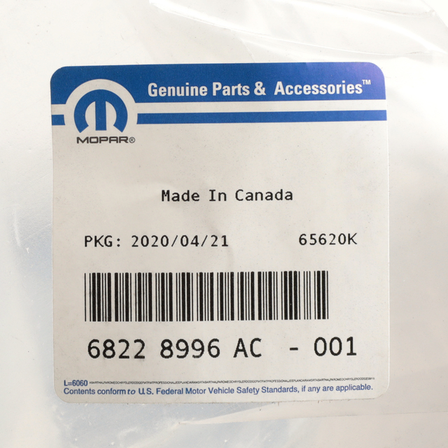 2017-2022 Chrysler OEM NEW 2017-2020 Mopar Chrysler Pacifica Voyager ...