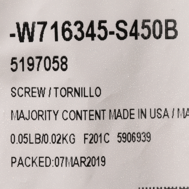 2013-2021 Ford Wheel Opening Molding Retainer Screw W716345S450B ...