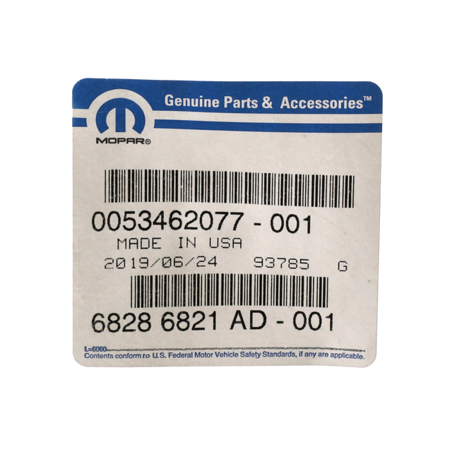 2019-2023 Jeep Cherokee Close Out Panel 68286821AD | QuirkParts