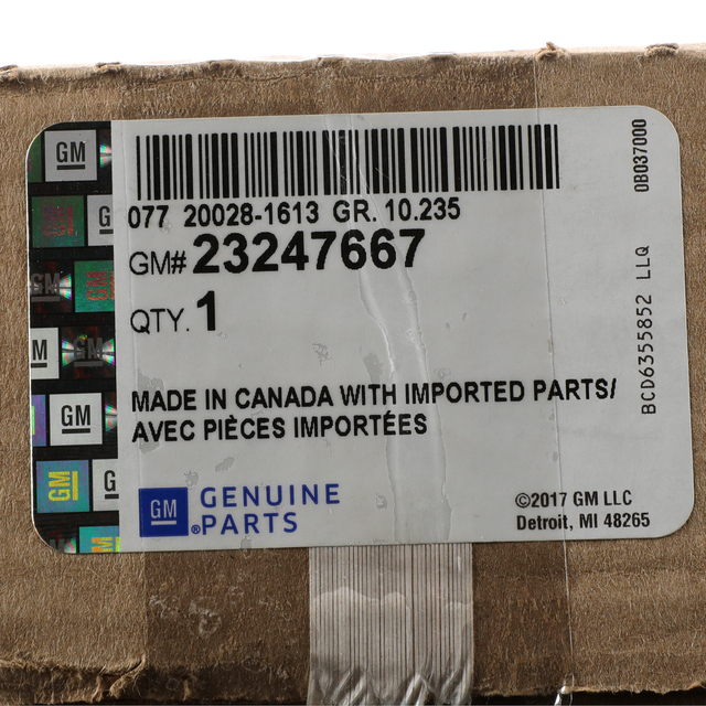 2010-2017 GM Center Panel 23247667 | QuirkParts