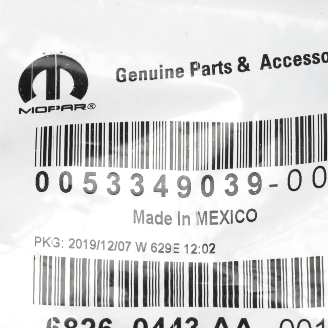 2011-2022 Jeep Windshield Washer Nozzle 68260443AA | Mopar OEM Parts Outlet