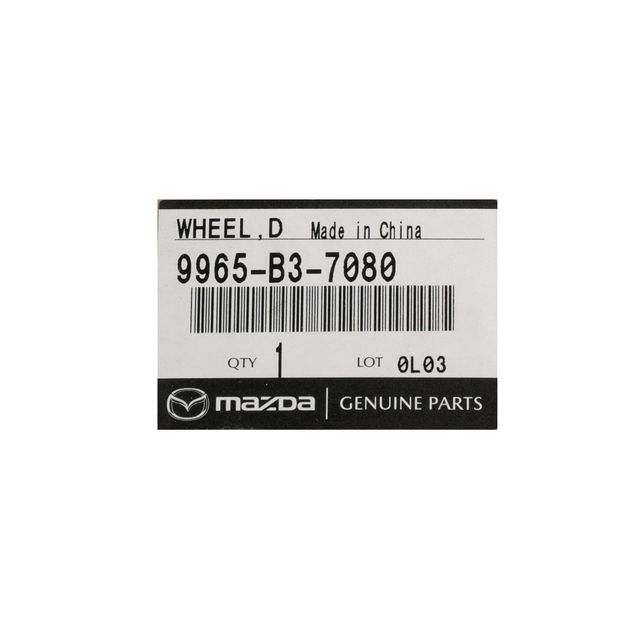 9965-B3-7080 - Wheel, Alloy - 2019-2024 Mazda 3 | Mazda OEM Parts Outlet