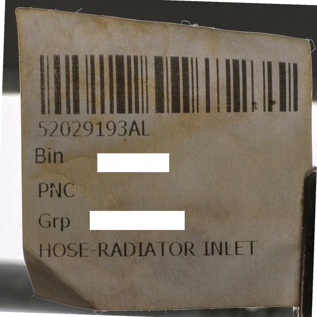 2001-2003 Dodge Dakota 2000-2003 Dodge Dakota 3.9 V6 Upper Radiator ...