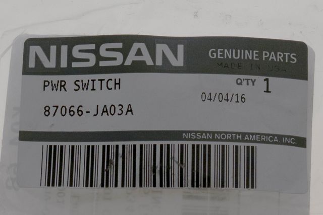 2003-2009 Nissan 350Z OEM NEW 2003-2009 Nissan 350Z Driver Side Power ...