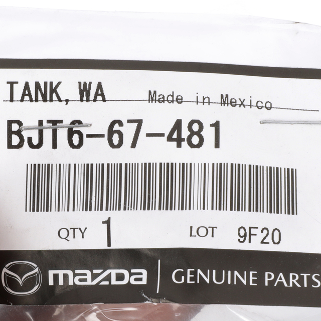 2014-2018 Mazda 3 OEM NEW 14-2018 Mazda 3 Hatchback Washer Fluid Level ...