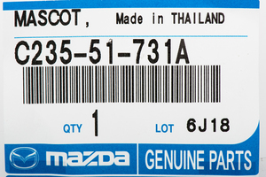 OEM NEW 11-14 Mazda 2 Hatchback Mazdaspeed Sedan Front Mazda Emblem ...