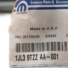 2009-2012 Mopar Front Upper Fascia 1JL39TZZAA | QuirkParts