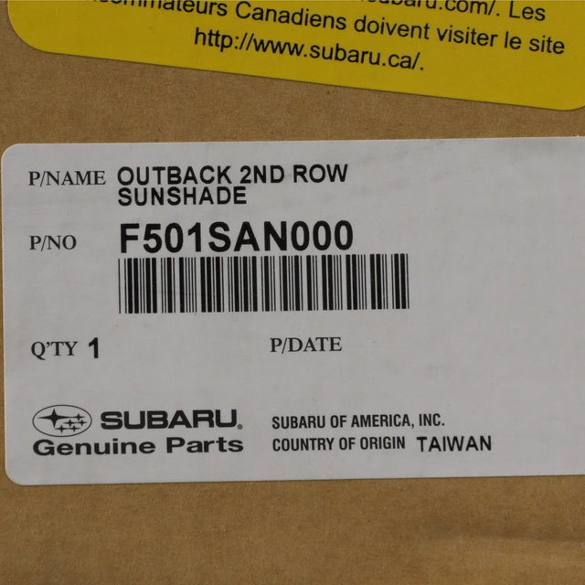 2020-2023 Subaru Outback OEM NEW 2020 -2021 Subaru Outback Sunshade ...