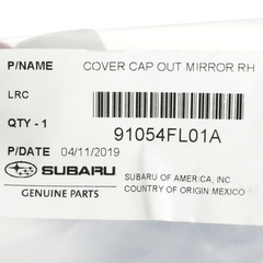 91054FL01A - OEM NEW 2017-2019 Subaru Impreza Passenger Sd Cap Out ...
