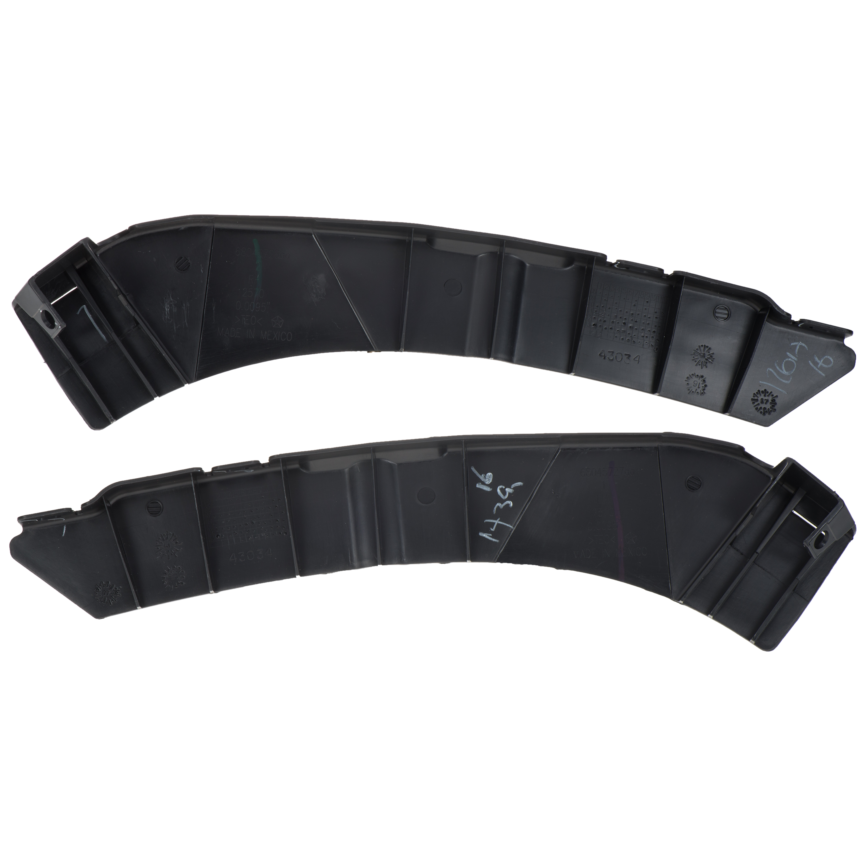 2010-2018 Mopar Fascia Support Bracket Kit 68064330AA | QuirkParts