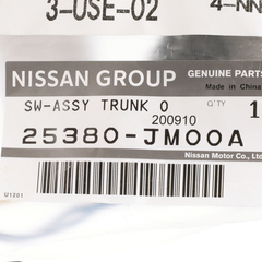 Switch Assembly-Trunk Opener 25380-JM00A | QuirkParts