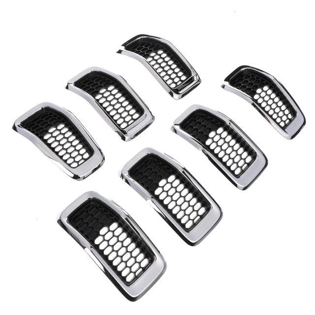 2014-2018 Jeep Cherokee Radiator Grille Kit 68303626AC | Mopar OEM ...