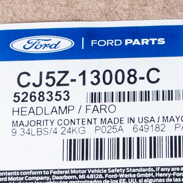 2013-2016 Ford Escape OEM NEW 2013-2016 Ford Escape Right Composite ...