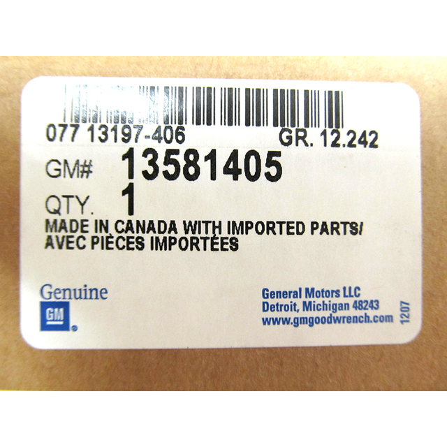 2006-2017 GM GM Rear Power Lift Gate Latch Motor OEM NEW Genuine ...