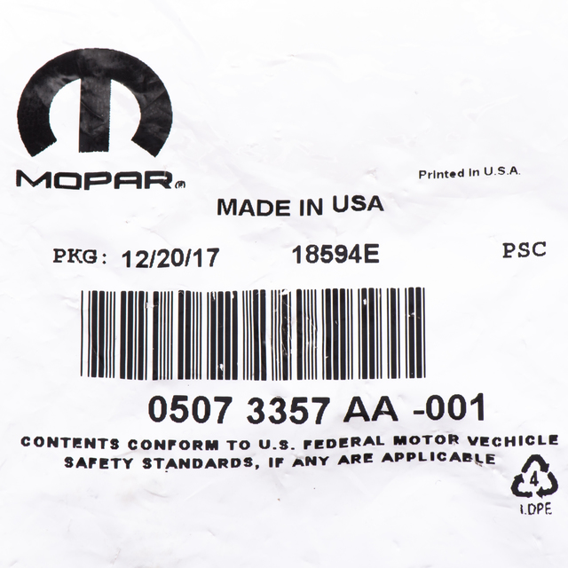 2002-2007 Dodge Door Lock Cylinder 5073357AA | Mopar OEM Parts Outlet