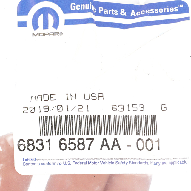 Extension-Bumper 68316587AA | QuirkParts