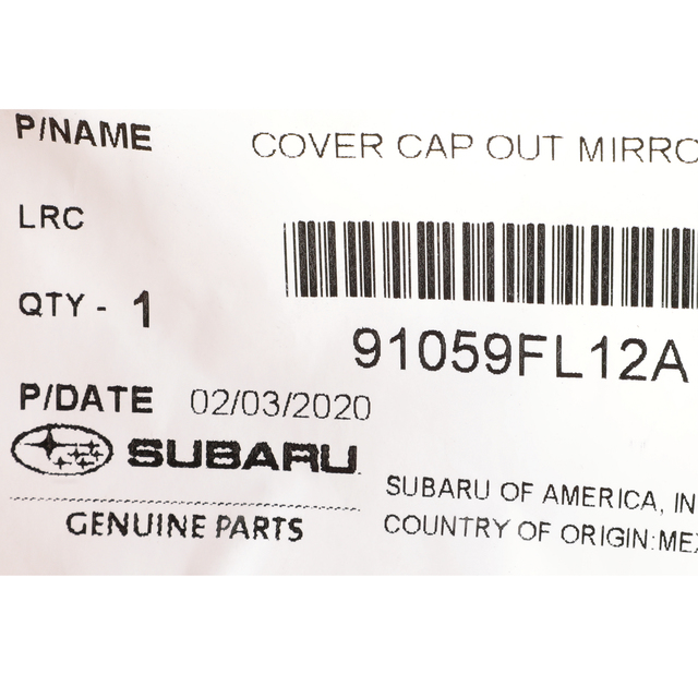 2018-2022 Subaru OEM NEW 2017-2020 Subaru Impreza Cover Cap Out Mirror ...