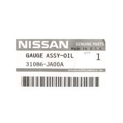 Gauge Assembly Oil Level 31086-JA00A | QuirkParts