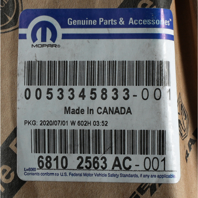 2014-2023 Jeep Cherokee OEM NEW Mopar 14-20 Jeep Cherokee Trailhawk SE ...