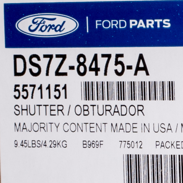2013-2016 Ford OEM NEW 13-16 Ford Fusion Shutter Assembly w/o Adaptive ...