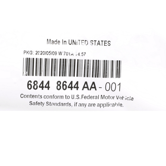 2018-2020 Ram Front Door Nameplate, Right 68448644AA | QuirkParts