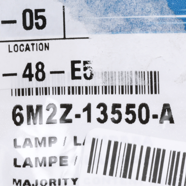 2011-2024 Ford License Lamp 6M2Z-13550-A | QuirkParts