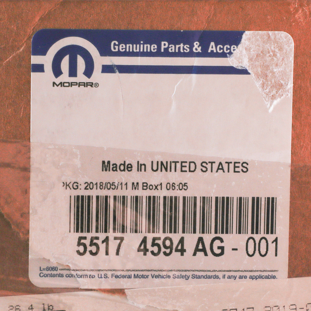 2001-2006 Jeep Wrangler OEM NEW 1997-2006 Mopar Jeep Wrangler Sahara ...