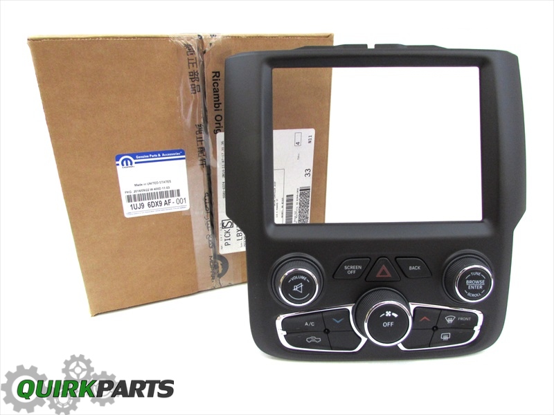 2013-2024 Ram Center Stack 1UJ96DX9AL | Mopar OEM Parts Outlet