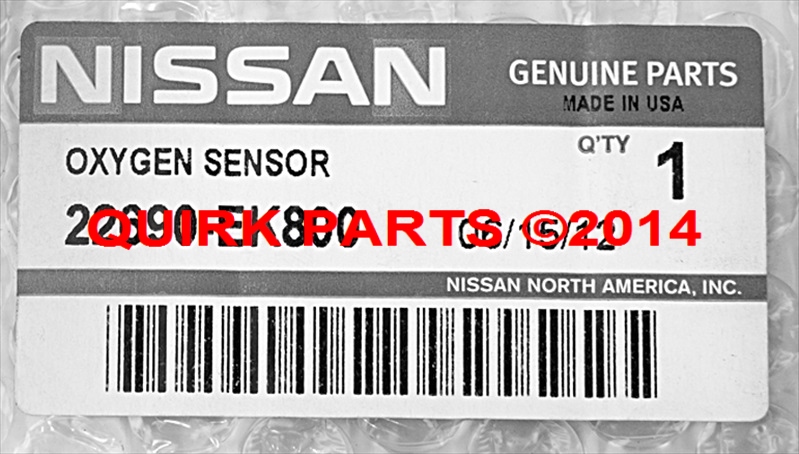 2004 Nissan 2004 Nissan Frontier Xterra Front Air Fuel Ratio Oxygen ...