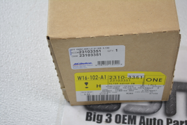 2009 GM Filter 23103351 | QuickParts