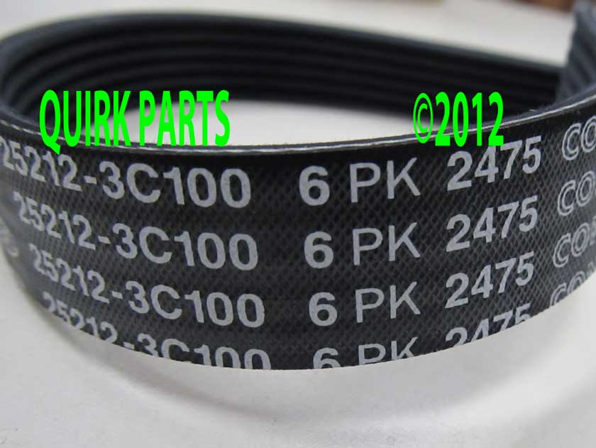 2006-2014 Kia Serpentine Belt 25212-3C100 | QuirkParts