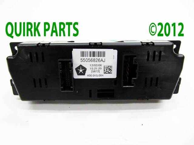 2009-2011 Mopar A/C And Heater Control 55056826AL | QuirkParts