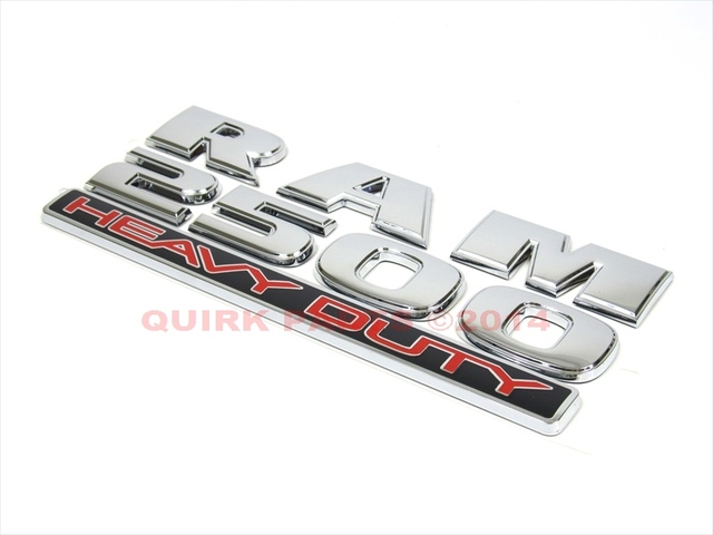 2013-2018 Ram 2500 1998-2013 Dodge Ram 2500 HEAVY DUTY Emblem Nameplate ...