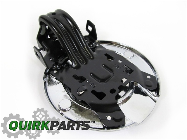 2015-2019 Ram 2009-2015 Dodge Ram Chrome Fuel Filler Gas Door OEM NEW ...