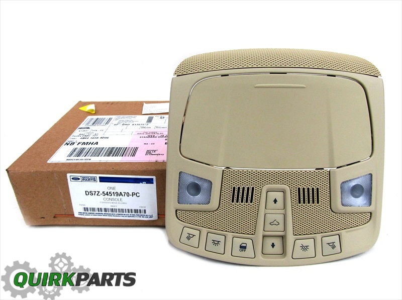 2013-2016 Ford Fusion 2013-2014 Ford Fusion Overhead Roof Console Dune ...