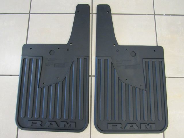 82215929AB - Splash Guards-Rubber Rear w/flares 2019-2025 Ram | Mopar ...