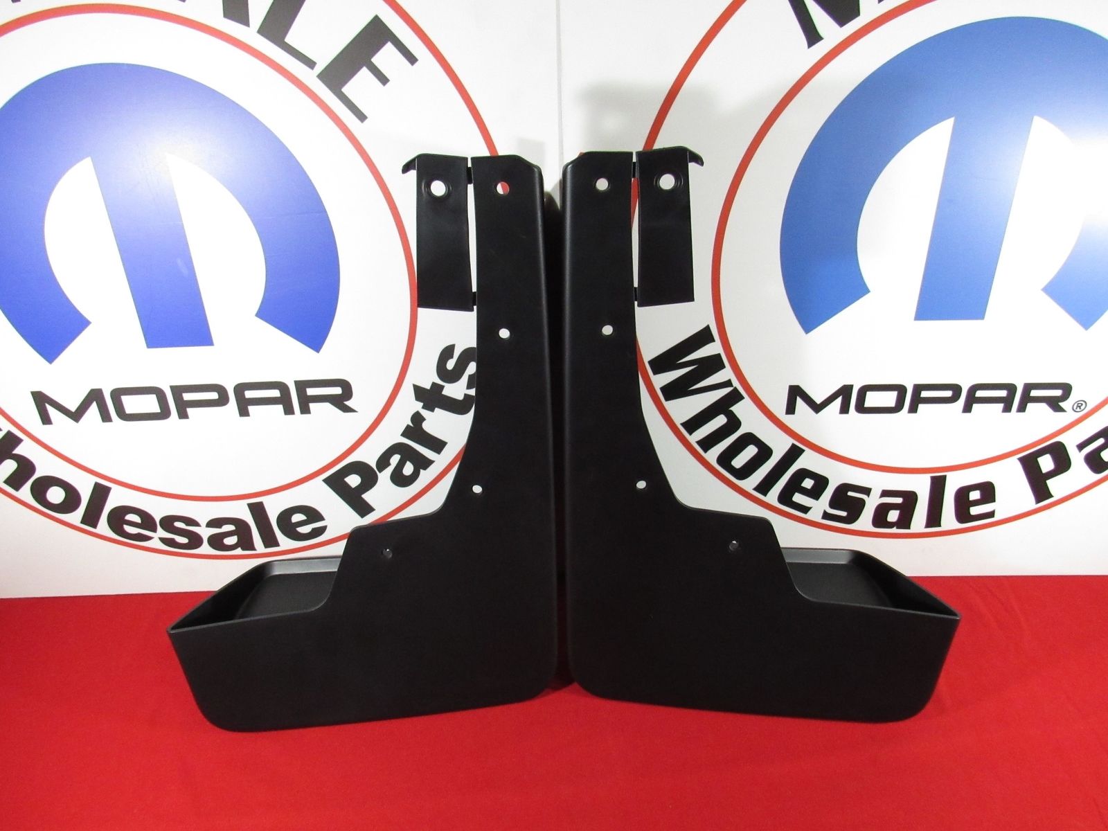 2019 RAM 1500 Front Molded Splash Guard Mud Flaps W/O Fender Flares OEM ...