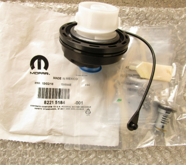 82215184AB - Locking Fuel Cap 2018-2025 Jeep | Mopar Wholesale Parts