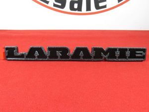 68483234aa - Laramie Nameplate-Black 2019-2025 Ram 1500 | Mopar ...