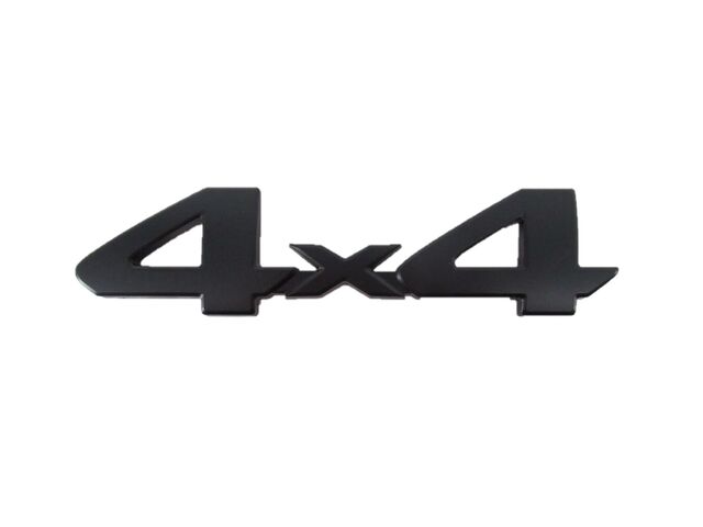 Genuine Toyota Black Tacoma TRD Pro Tailgate 4X4 Emblem | 2020-2023 ...