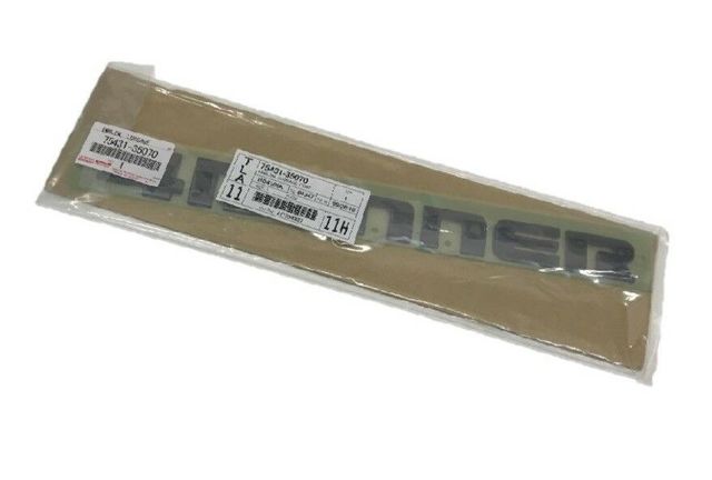 Genuine Toyota Black 4Runner Liftgate Emblem 75431-35070 | Frontier Toyota