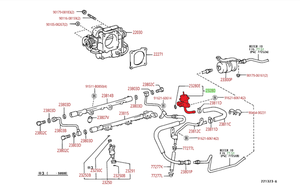 Genuine Toyota Fuel Pressure Regulator 23280-62030 | Frontier Toyota