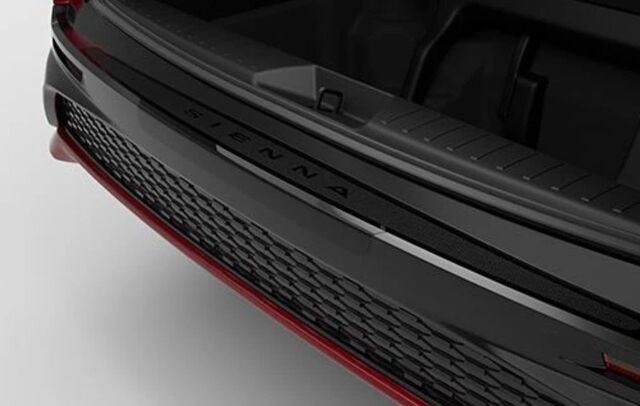 Genuine Toyota Sienna Rear Bumper Protector Applique PT747-08211 ...