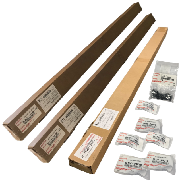 Tacoma Bed Accessory Rail Kit | 2005-2020 Tacoma Double Cab Short Bed ...