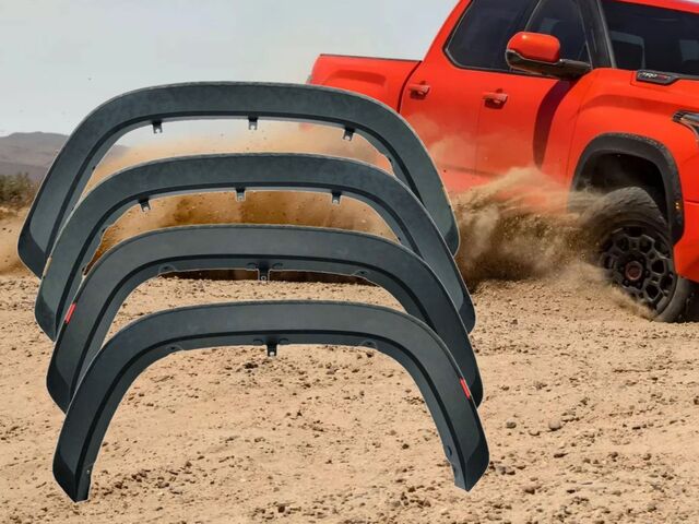 Genuine Toyota TRD PRO Fender Flares Black Camoflauge 2022-2024 Tundra ...
