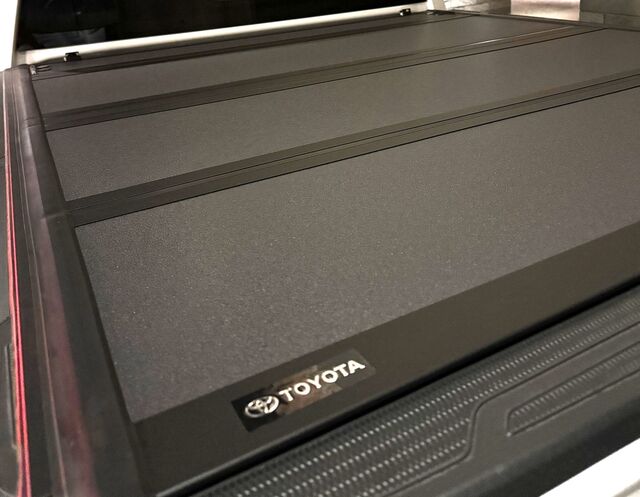 Genuine Toyota Trifold Hard Tonneau Cover - Standard Bed 5ft | 2024 ...