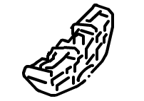 2011-2013 Toyota Corolla Rear Bumper Retainer | Passenger Side | 2011 ...