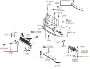 Genuine Toyota Camry Left Fog Lamp Cover 81482-06200 | Frontier Toyota